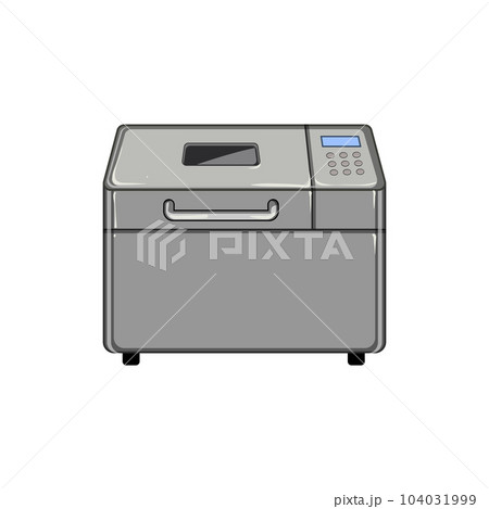 making bread maker cartoon vector illustrationのイラスト素材 [104031999] - PIXTA