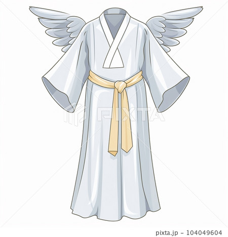 Cartoon baptismal robe with symbolism and designのイラスト素材 [104049604] - PIXTA