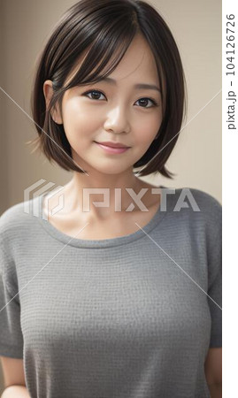 【AI生成】女性ポートレート - 素敵な奥様 9:16（8047）のイラスト素材 [104126726] - PIXTA