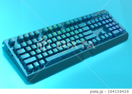 Computer Keyboard Texture