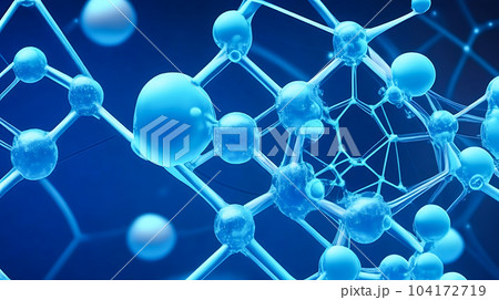 3d render of molecule chemistry backgroundのイラスト素材 [104172719] - PIXTA