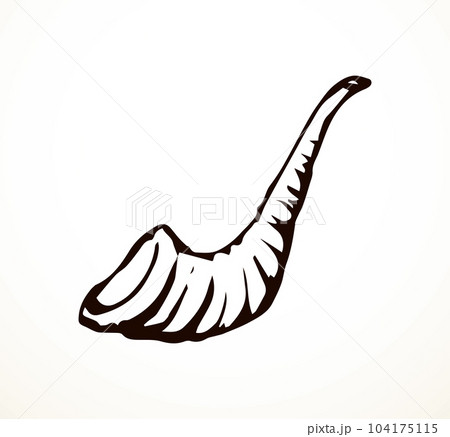 Shofar Drawing