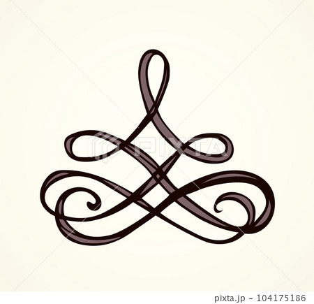 Vignette. Vector drawingのイラスト素材 [104175186] - PIXTA