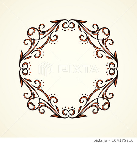 Vignette. Vector drawingのイラスト素材 [104175216] - PIXTA