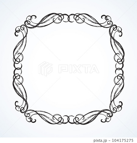 Vignette. Vector drawingのイラスト素材 [104175275] - PIXTA