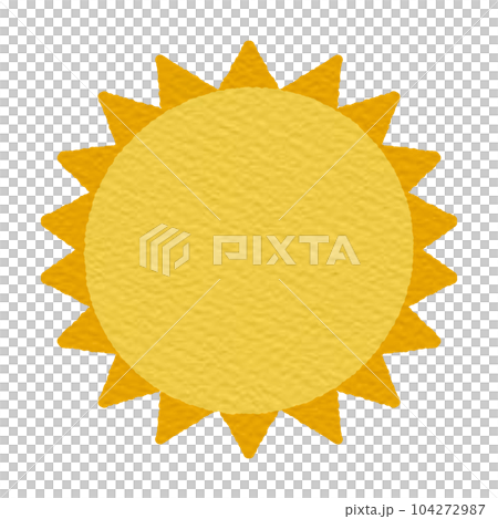 sun, cartoon, icon - Stock Illustration [104272987] - PIXTA