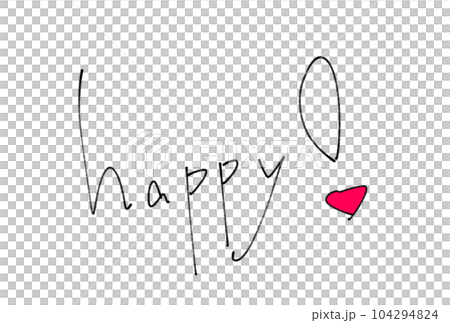 happy!のイラスト素材 [104294824] - PIXTA