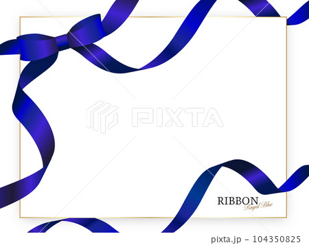 Royal Blue And Gold Frame