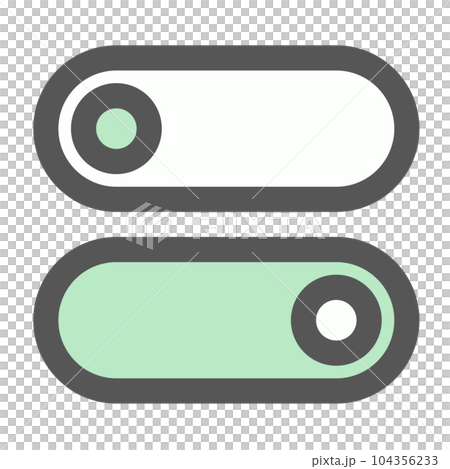 Mini-mini color icon sliding button - Stock Illustration [104356233 ...