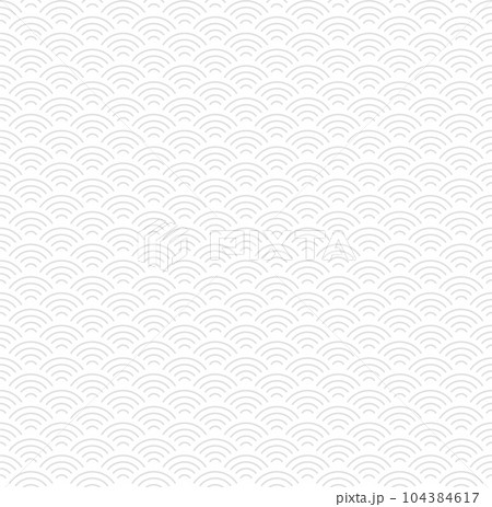 Asian curve background. Seamless wallpaper for...のイラスト素材 [104384617 ...