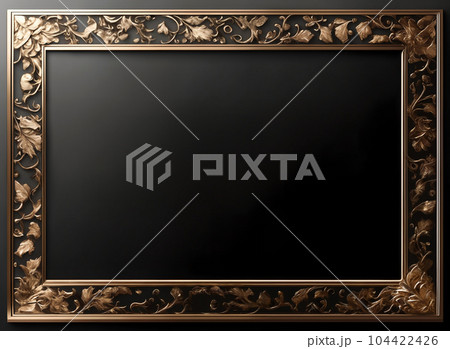 Beautiful Vintage Frame Exclusive Ornament...のイラスト素材 [104422426] - PIXTA