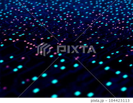 Abstract computer data characters, big data,...のイラスト素材 [104423113] - PIXTA