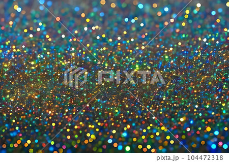 Festive twinkle glitters background, abstract...のイラスト素材 [104472318] - PIXTA