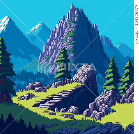 8 Bit Landscape