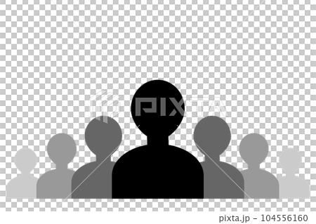 チーム、グループ、メンバーのビジネスアイコンのイラスト素材 [104556160] - PIXTA