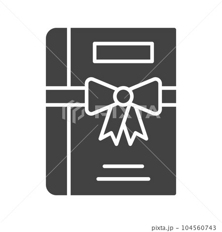 Gift Book Icon Image.のイラスト素材 [104560743] - PIXTA