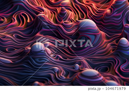 Futuristic abstract texture background with...のイラスト素材 [104671979] - PIXTA