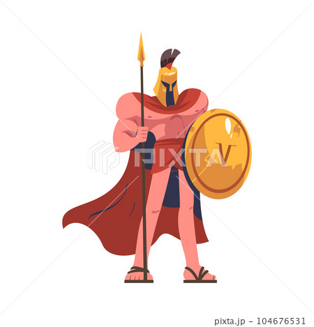 Ares Spear And Helmet