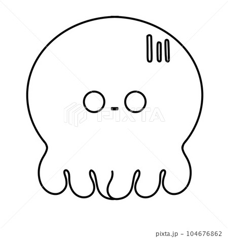 emotional squidのイラスト素材 [104676862] - PIXTA