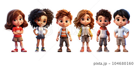 Cute Cartoon Movie Characters