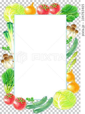 Illustration frame material of various kinds of... - Stock Illustration ...