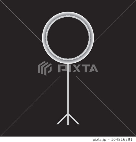 Ring light, led lamp iconのイラスト素材 [104816291] - PIXTA