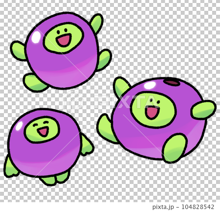 popping grapes - Stock Illustration [104828542] - PIXTA
