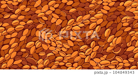 Organic Lentils Legumes Cartoon Horizontal...のイラスト素材 [104849343] - PIXTA