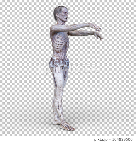 Male zombie - Stock Illustration [104859500] - PIXTA