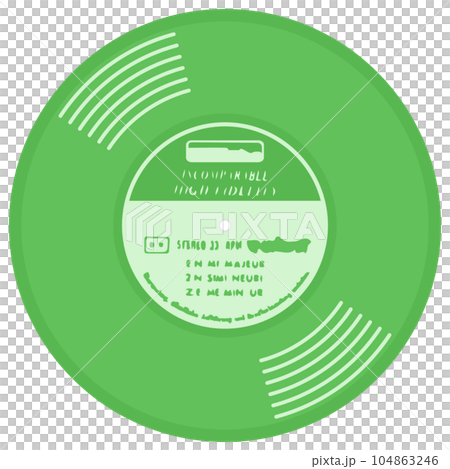 Analog board record flexi sheet icon 3 - Stock Illustration [104863246 ...