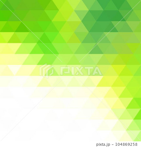 light green triangles background. vector...のイラスト素材 [104869258] - PIXTA