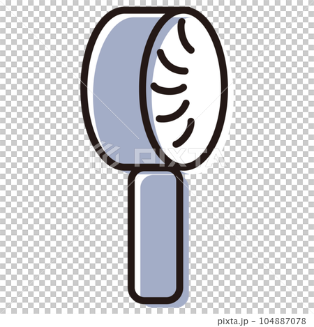 Illustration of a portable mini fan (handy fan) - Stock Illustration ...