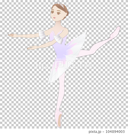 Illustration of a dancer_Ballet "Don Quixote"... - Stock Illustration ...