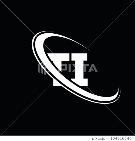 TI logo. T I design. White TI letter. TI/T I...のイラスト素材 [104916540] - PIXTA