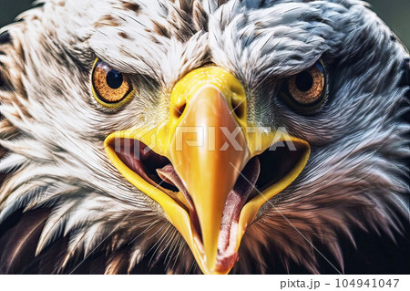 Eagle Eyes Wallpaper In Tech Background With Eagle Eye Concept, Eagle