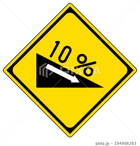 Steep Road Sign Information