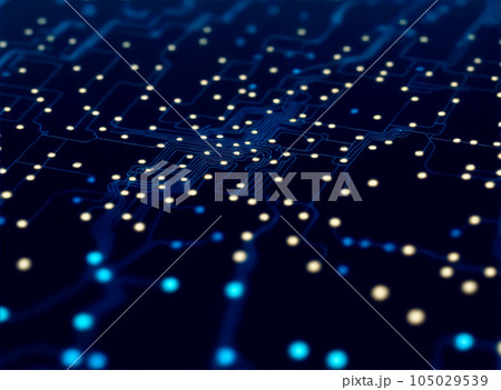 Abstract computer data characters, big data,...のイラスト素材 [105029539] - PIXTA