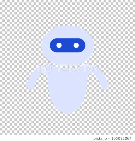 A floating chatbot. AI vector illustration... - Stock Illustration ...