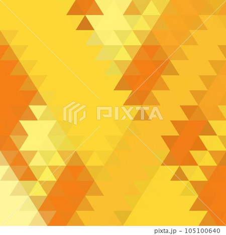 Abstract yellow triangular background....のイラスト素材 [105100640] - PIXTA