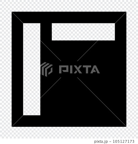 Layouting icon. Suitable for website UI designのイラスト素材 [105127173] - PIXTA