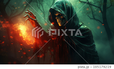 human skeleton in red colors.のイラスト素材 [105179219] - PIXTA