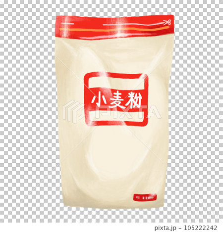 hand drawn wheat flour illustration - Stock Illustration [105222242 ...
