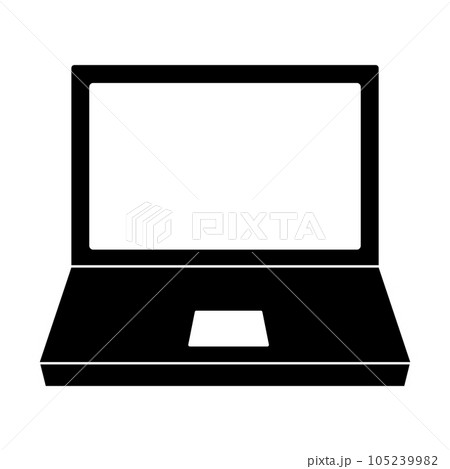 laptop icon vectorのイラスト素材 [105239982] - PIXTA