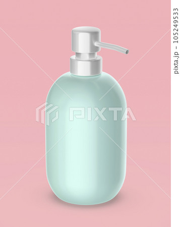Shiny liquid soap dispenserのイラスト素材 [105249533] - PIXTA