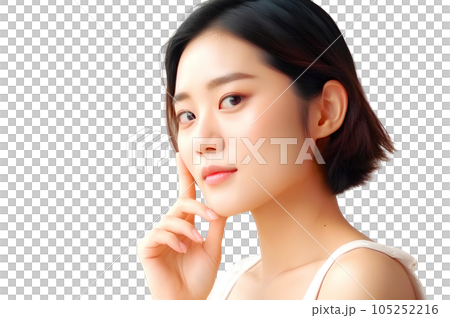 美容エステで美白を手に入れた女性 AI生成のイラスト素材 [105252216] - PIXTA