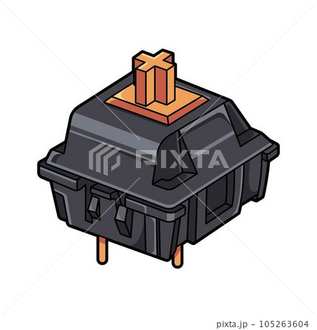 Keyboard Switch Vector Illustrationのイラスト素材 [105263604] - PIXTA