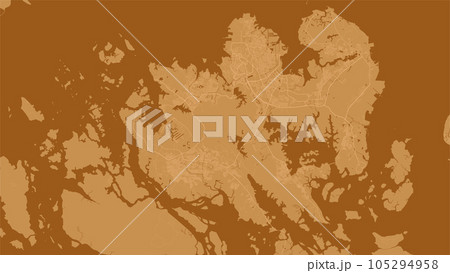 Background Batam map, Indonesia, orange city...のイラスト素材 [105294958] - PIXTA