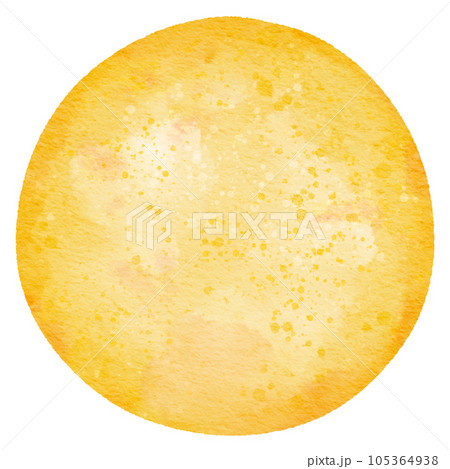 clipart watercolor sunのイラスト素材 [105364938] - PIXTA