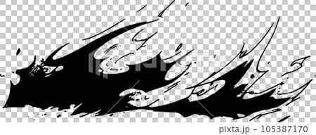superhero power blast comic action effect...のイラスト素材 [105387170] - PIXTA