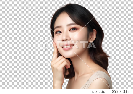 美容エステで美白を手に入れた女性 AI生成のイラスト素材 [105501332] - PIXTA